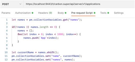 perform data population tasks via test automation features in postman