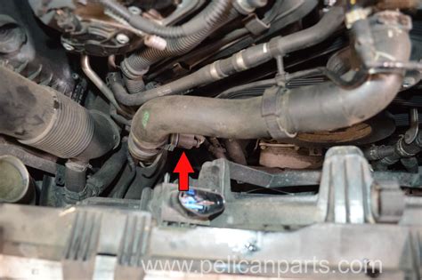 Porsche 958 Cayenne Coolant Temperature Sensor Replacement Pelican Parts Diy Technical Article