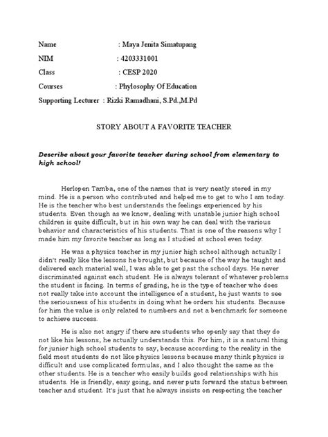 The Task Of Phylosophy Education Pdf Teachers Behavior Modification