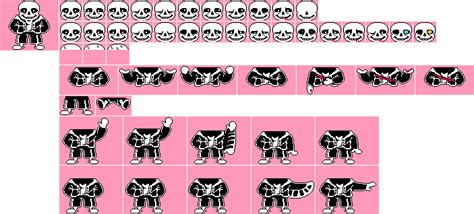 Sans Sprite Sheet By Tsuxer6 On Deviantart