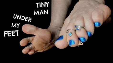 Tiny Man Under My Giantess Feet Brianna Kelly