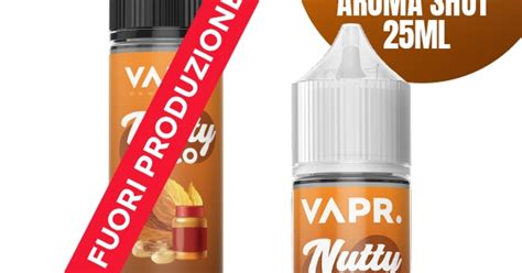 Vapr Nutty Bacco Aroma 20ml Aromi Shot Vapr Svapo Store
