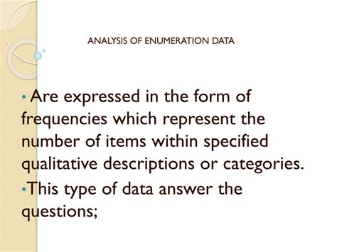 Solution Analysis Of Enumeration Data Or Chi Square Studypool