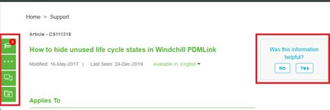 Solved Ptc Knowledge Base Articles Feedback Widget And Ptc Community