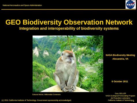 Pptx Geo Biodiversity Observation Network Integration And Interoperability Of Biodiversity