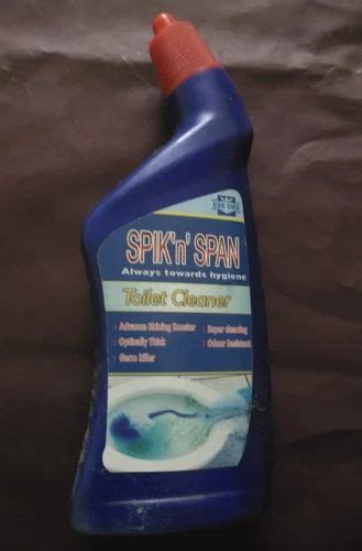 Spik N Span Toilet Cleaner Packaging Size 500 Ml At ₹ 55bottle In