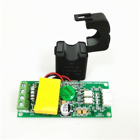 Pzem 004t Ac 단상 다기능 전류 미터 와트 전력 볼트 앰프 Kwh Ttl Modbus Arduino 용 분할 Ct 포함 30 버전 측정 및 분석 장비