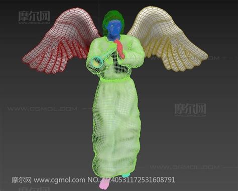 天使的角自然场景模型下载 摩尔网cgmol