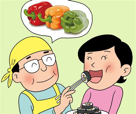 알록달록 비주얼에 영양까지 파프리카 김밥에 담은 봄