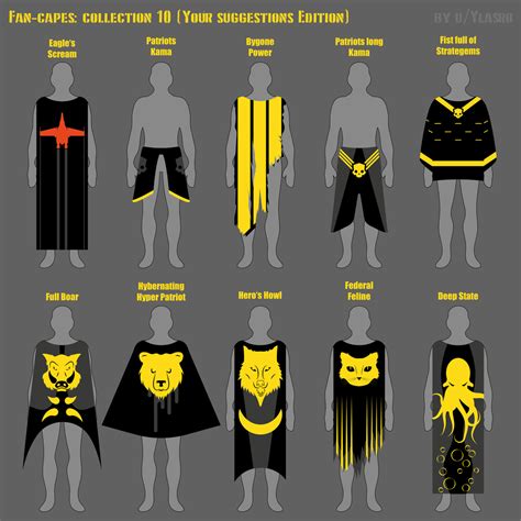Wave 10 Of My Cape Designs For The Devs Consideration Your