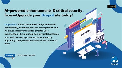 🚀 Drupal Updates Security Fixes Ai Advancements And New Enhancements