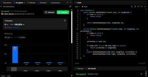 100daysofcode Leetcode Binarytree Recursion Stayconsistent