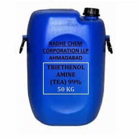 Industrial Grade Triethanolamine 99 Tea At ₹ 120kg In Ahmedabad
