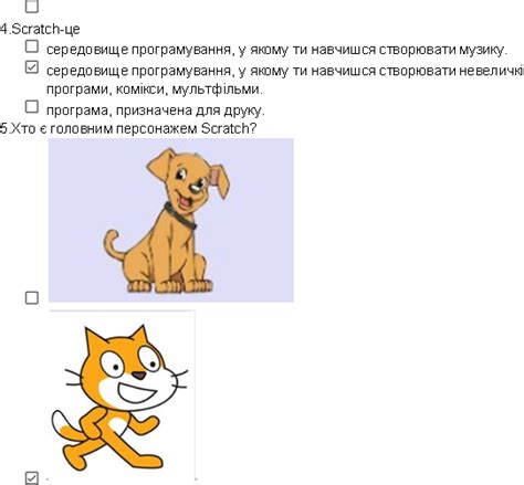 Тест Середовище Scratch