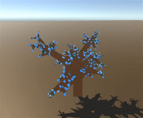 Unity Procedural Growing Plant Generator Using Lindenmayer L System