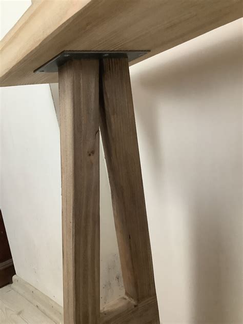 Rustic Console Table Etsy