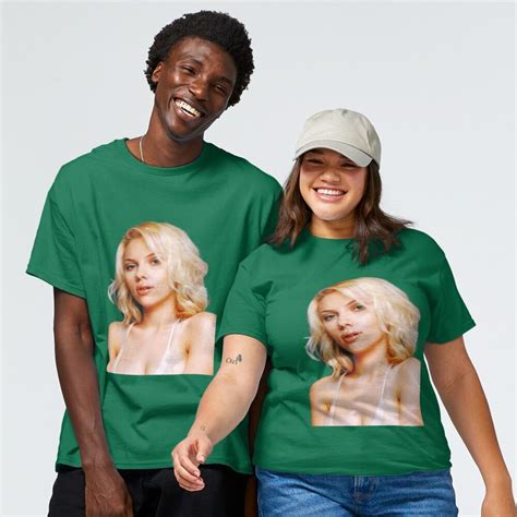 Scarlett Johansson Classic T Shirt Scarlett Johansson Unisex Graphic