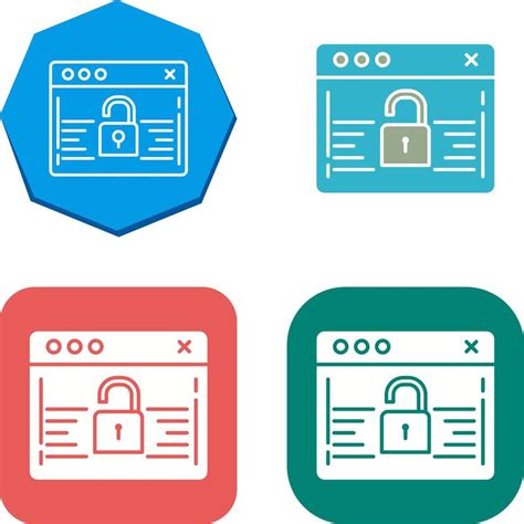 Password Icon Design 44173939 Vector Art At Vecteezy