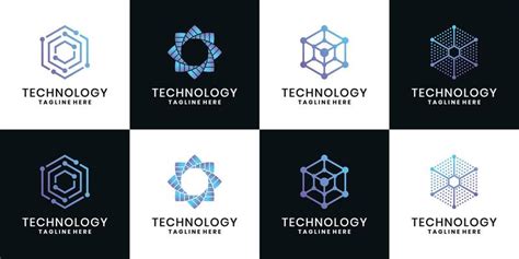 Technology Innovation Logo Vector Art Icons And Graphics For Free