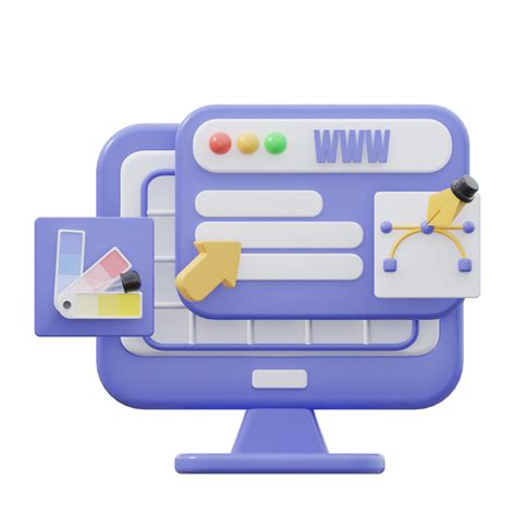 3d Ui Design 21187494 Png