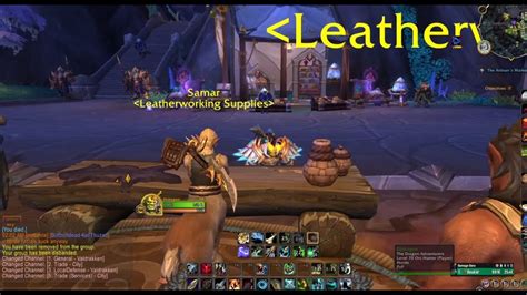 Wow Dragonflight│valdrakken Leatherworkingskinning Trainer