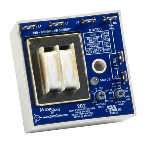 202 Littelfuse Phase Monitoring Relay 202 Series SPDT