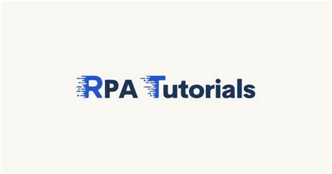January 2025 Rpa Tutorials