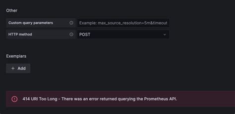 Prometheus Data Source No Data Is Returned For Prometheus 4xx Errors