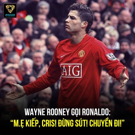 Onebox63 Sports Wayne Rooney Gọi Ronaldo Mẹ Kiếp Facebook