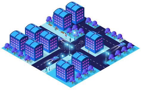 Iot Isometric City Map Stock Illustrations 173 Iot Isometric City Map Stock Illustrations