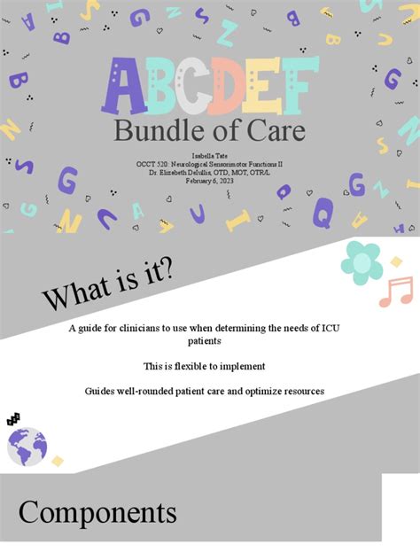 nsm abcdef bundle presentation pdf intensive care unit