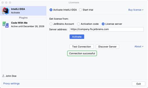 Activate Ide Using License Server Ide Services Documentation