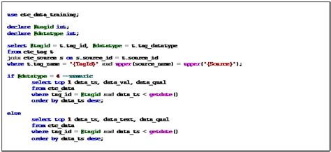 Read Data Scripts