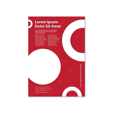 Premium Vector A4 Layout Design