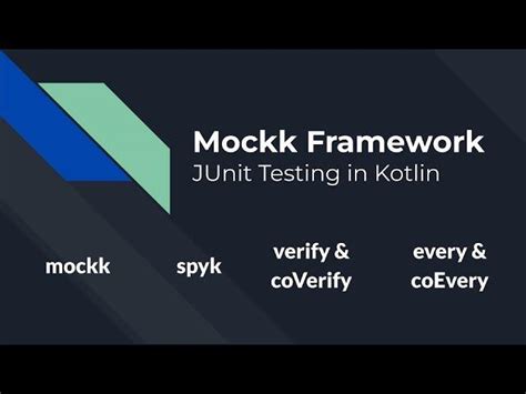Boobalan Munusamy On Linkedin Kotlin Junit Tese Cases Using Mockk