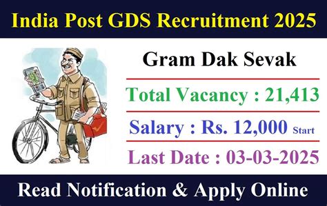 India Post Gds Recruitment 2025 21413 Vacancy Myojasupdate