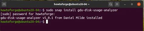 How To Install And Use Gdu Disk Usage Analyzer On Ubuntu 20 04