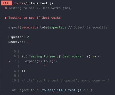 endpoint testing with jest and supertest zell liew web development