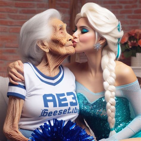 Lesbian Elsa And Older Woman By Ssj4 Gogeta Black On Deviantart
