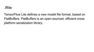 Tensorflow Lite And ARM Compute Library PPT