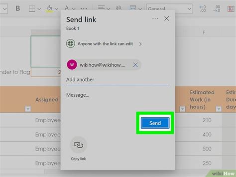 How To Share An Excel Workbook Online In Steps