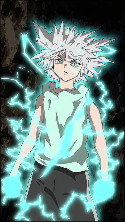 Killua Zoldyck Lightning Digital Art By Nguyen Hai Fine Art America