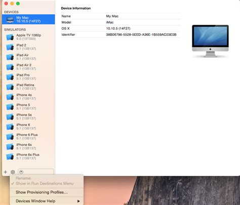 Ios How To Delete Provisioning Profile From Xcode 72 In Build