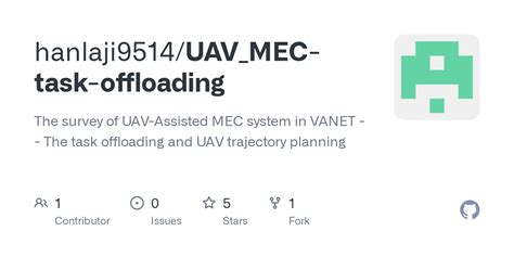 github hanlaji9514 uav mec task offloading the survey of uav