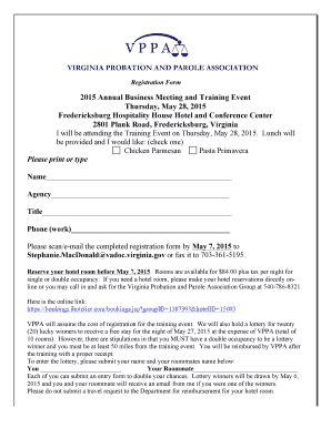 Fillable Online Govppa Registration Form Vppa 2015doc Govppa Fax