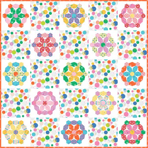 Bubbles Quilt Pattern Millhouse Collections