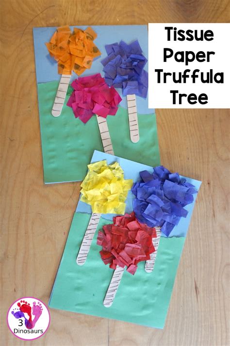 Truffula Trees Activities Printables Truffula Trees Handprint Craft