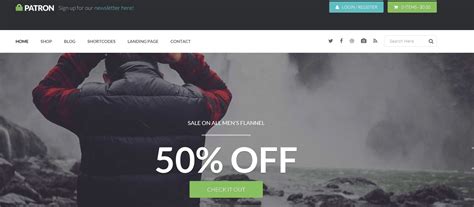 Patron 3rd Party Genesis Framework Theme Wpoutcast