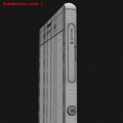 Sony Xperia Z3 And Z3 Dual Black 3d Model 49 3ds C4d Fbx Obj Max