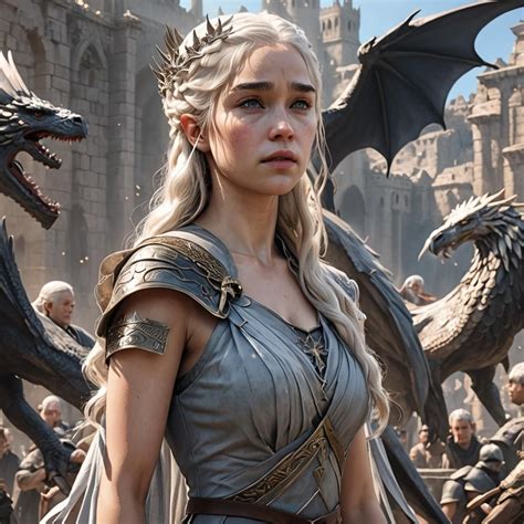 Daenerys Targaryen - AI Generated Artwork - NightCafe Creator